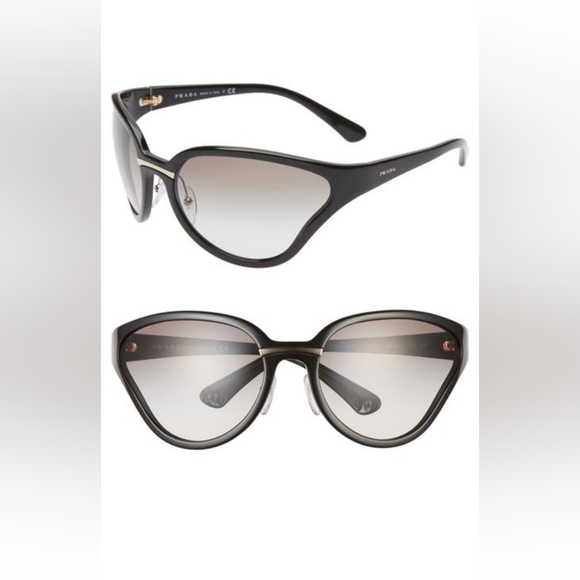 Prada | Accessories | Prada Sunglasses Spr 22v Aba7 Catwalk Collection ...